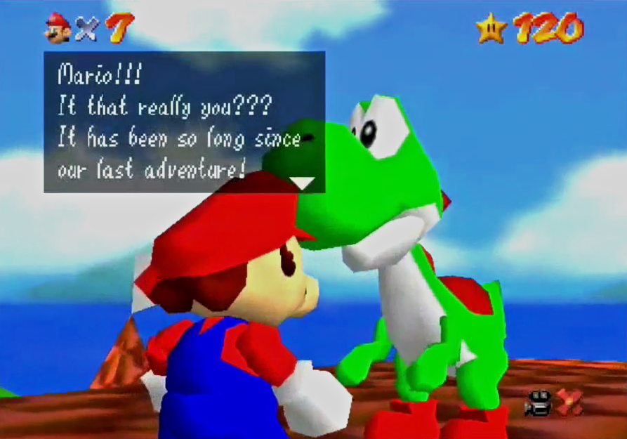 Should Yoshi have played a bigger role in Super Mario 64? – Gaming ...
