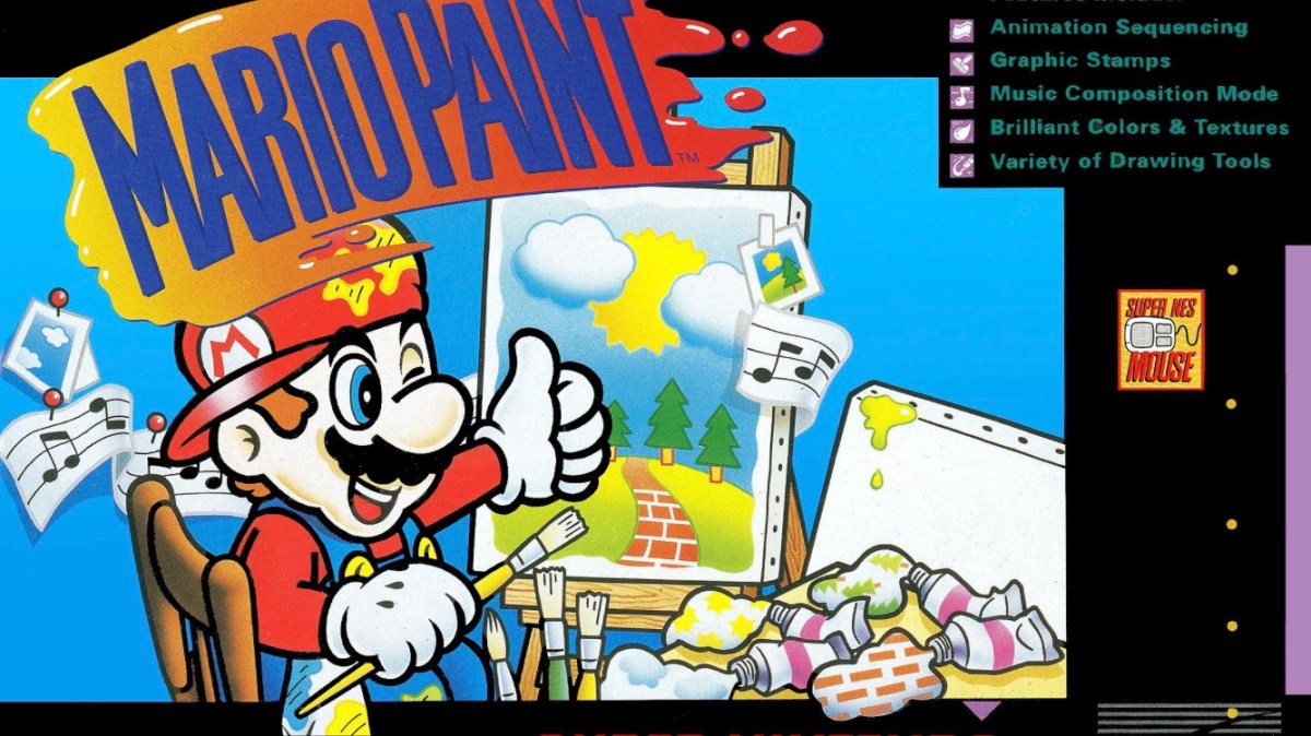 Could a Mario Paint video game have worked on the N64? – Gaming Hearts ...