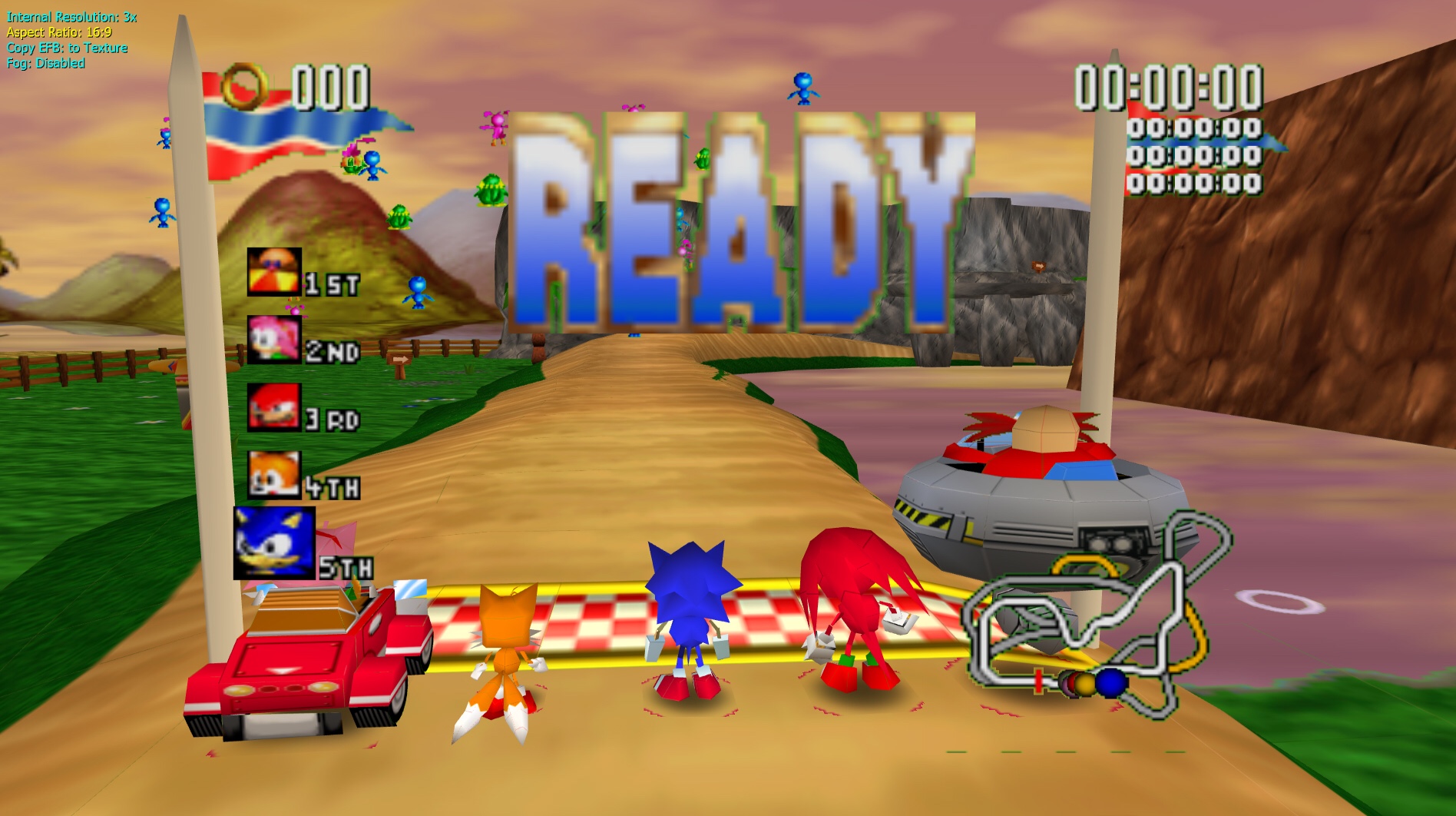 Retro Gaming 90’s- Sonic R: (1997) – Gaming Hearts Collection