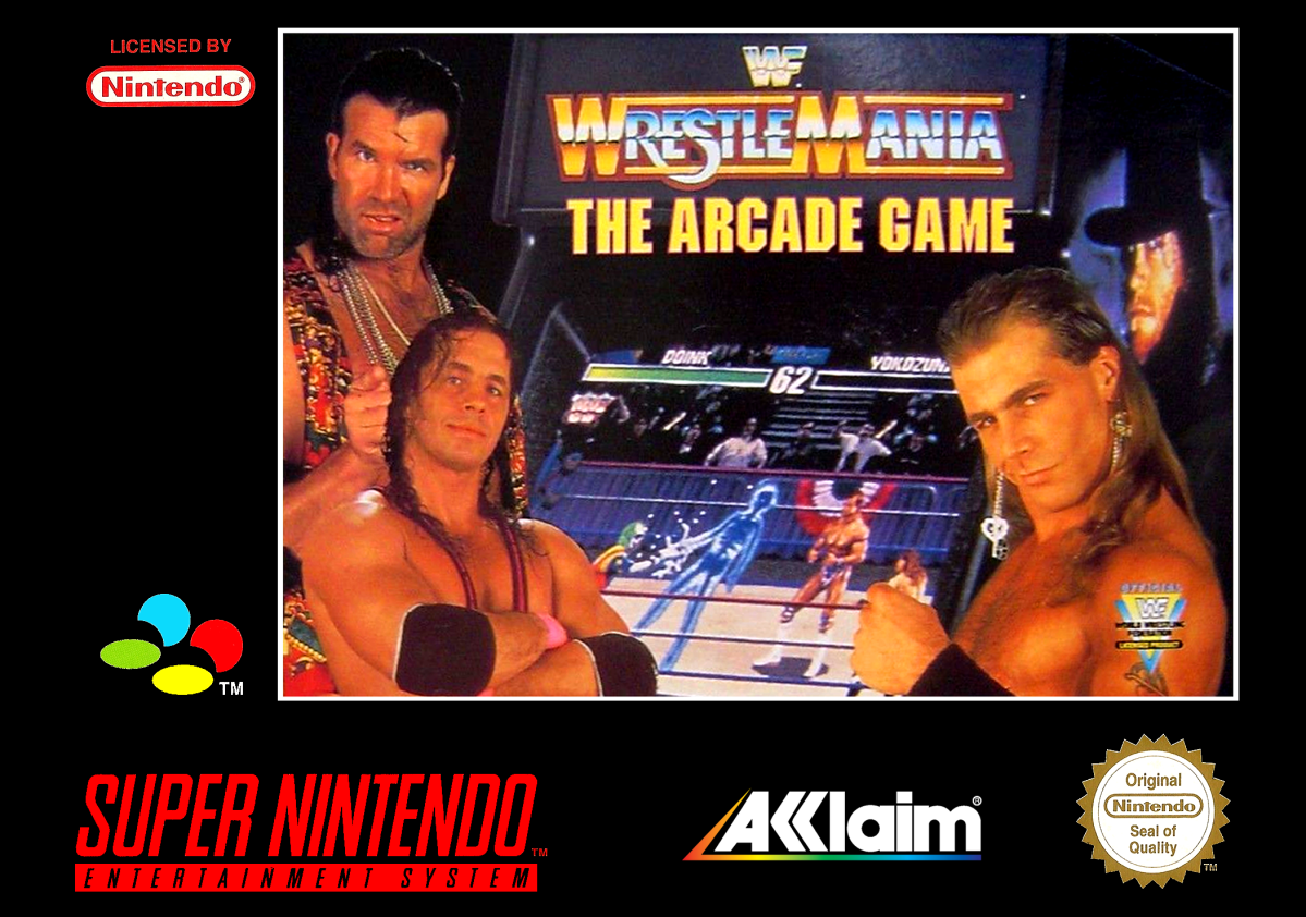 Retro Gaming 90’s- WWF WrestleMania: The Arcade Game (1995) – Gaming ...
