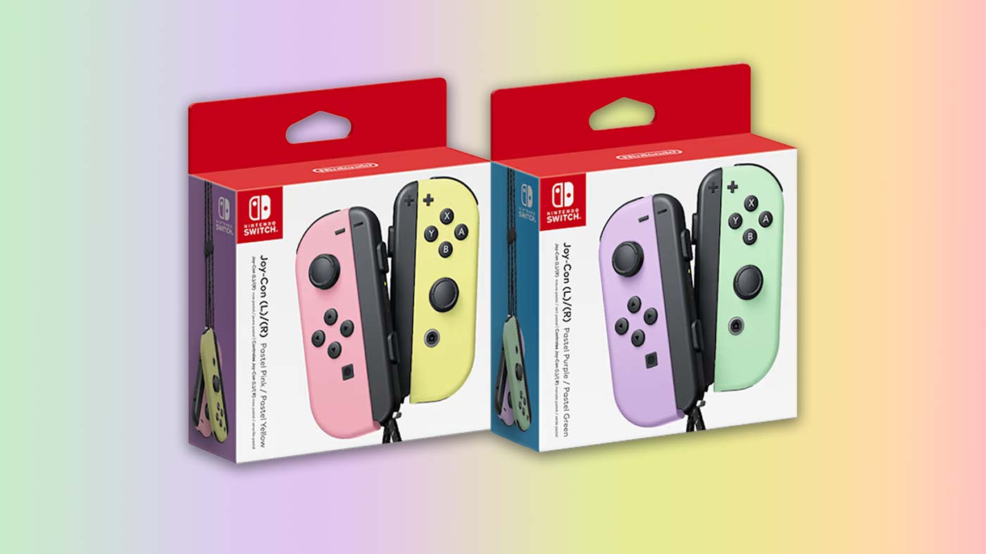 Nintendo Pastel Joy Cons Coming Soon! – Gaming Hearts Collection