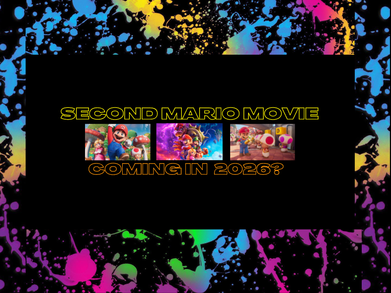 Second Mario Bros Movie Coming In 2026? (Video) – Gaming Hearts Collection